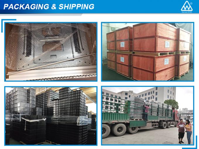 Wózek do przechowywania płytek PCB 500 mm ESD Stojak na magazynki PCB ...